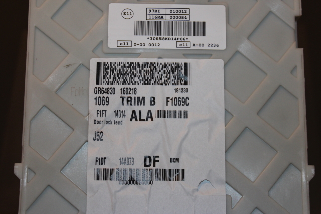 Ford Focus Body Control Module BCM - Interior Parts - Ford Focus 2016 1 ...