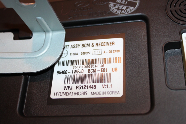 Kia Rio Body Control Module BCM - Interior Parts - Kia Rio 2016 1.4L ...